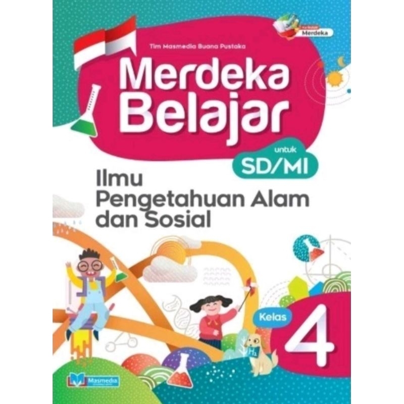 Jual Merdeka Belajar SD/Mi Kelas 4 Kurikulum Merdeka Penerbit Masmedia ...