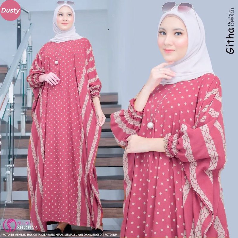 Jual Pameela Kaftan Wanita Jumbo Maksi - Kaftan Simple Elegan Motif ...