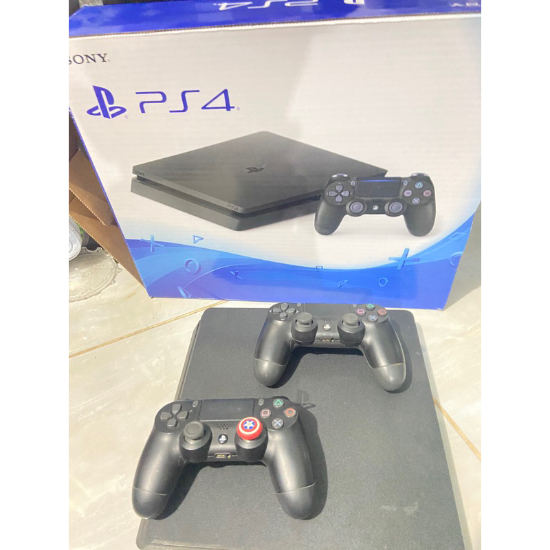 Jual ps4 slim 500gb inlcude ps+ deluxe | Shopee Indonesia