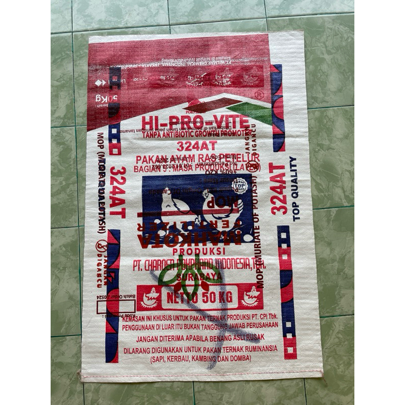 Jual KARUNG PLASTIK PADI GABAH BARU MISPRINTING 50kg | Shopee Indonesia