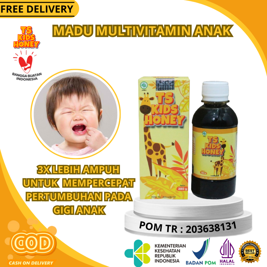 Jual Madu VItamin Pertumbuhan Gigi Pada Anak Penumbuh Gigi Pada Anak ...