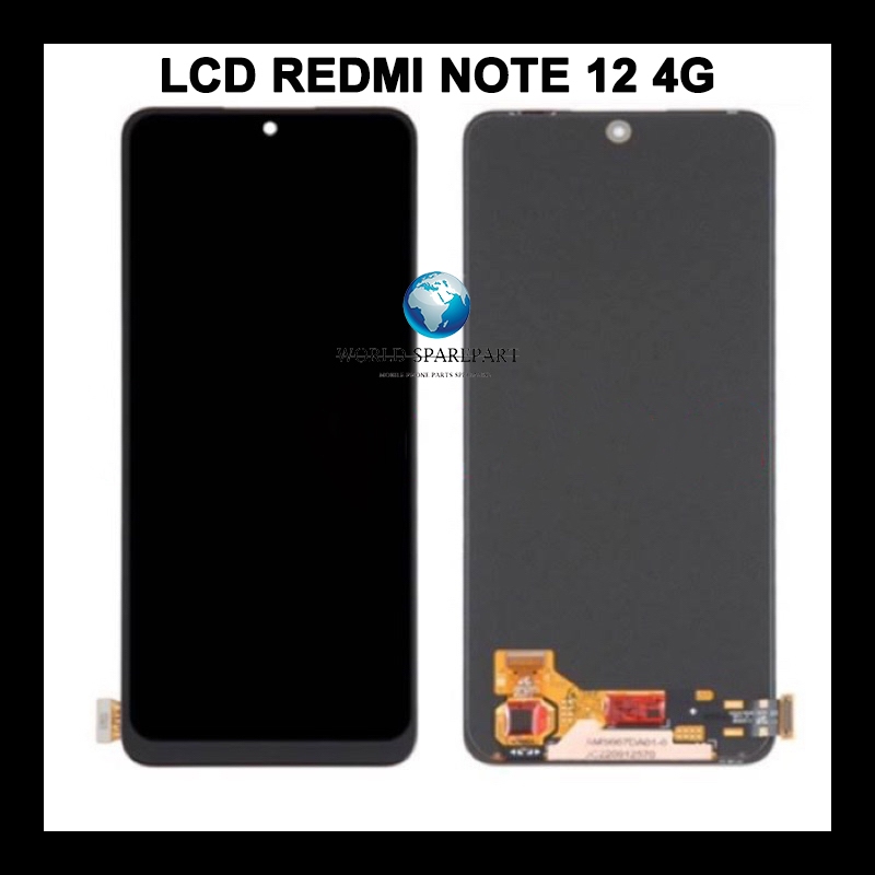 Jual LCD Redmi note 12 4G Fullset Touchscreen ORIGINAL 100% Garansi 1 ...