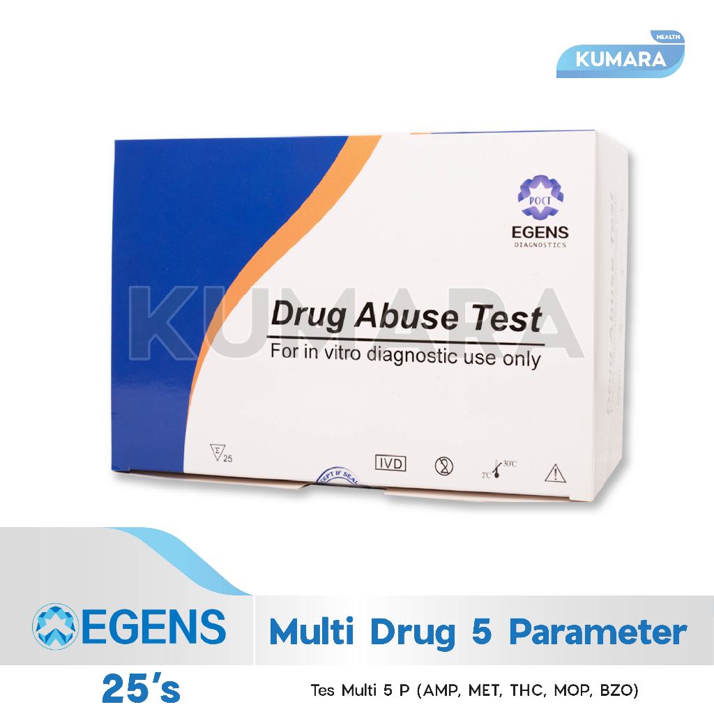 Jual EGENS - Multi Drug Test 5 Parameter / Drug Abuse Test Cassete 25's ... Jual EGENS - Multi Drug Test 5 Parameter / Drug Abuse Test Cassete 25's ...