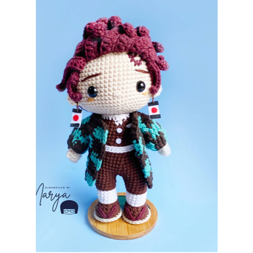 Jual Tanjiro Demon slayer {Pdf File Pattern/ Pola Amigurumi} | Shopee ...