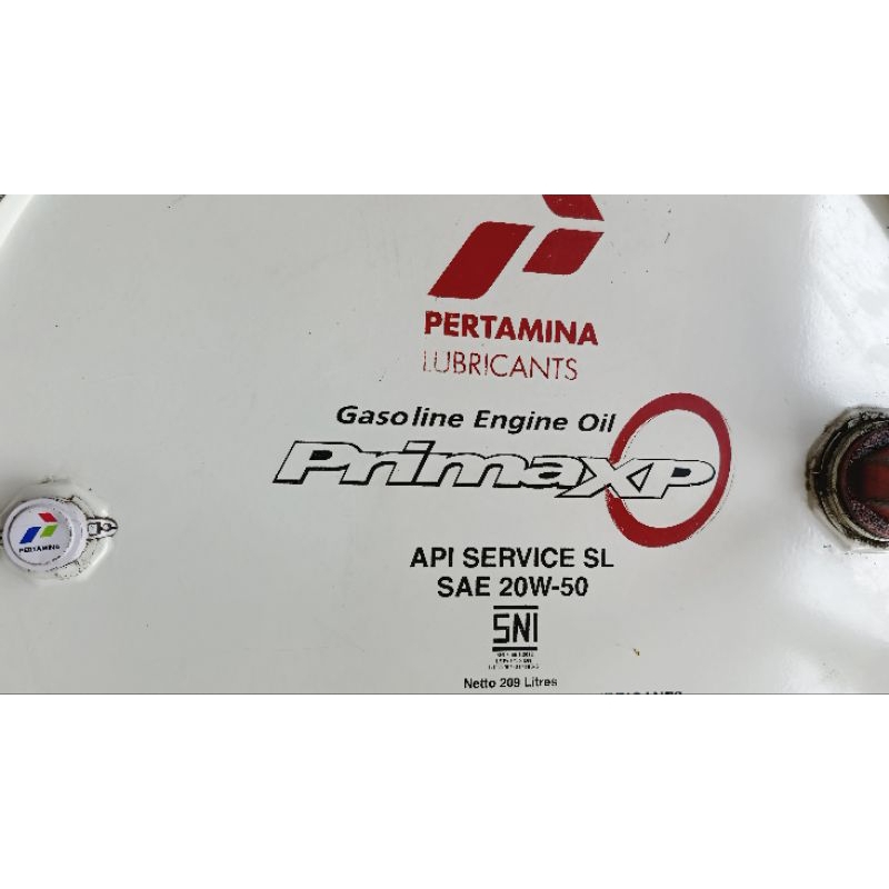 Jual oli mesin bensin prima xp 20w-50 eceran ( Harga per 1 Liter ...
