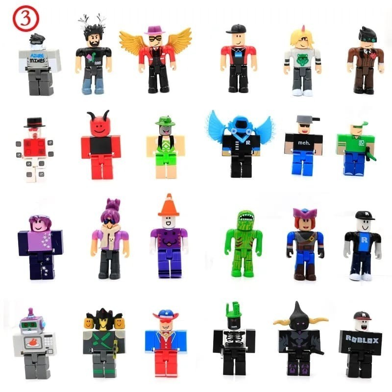 Jual Mainan Action Figure Roblox Murah Topper Kue Cake Toys | Shopee ...