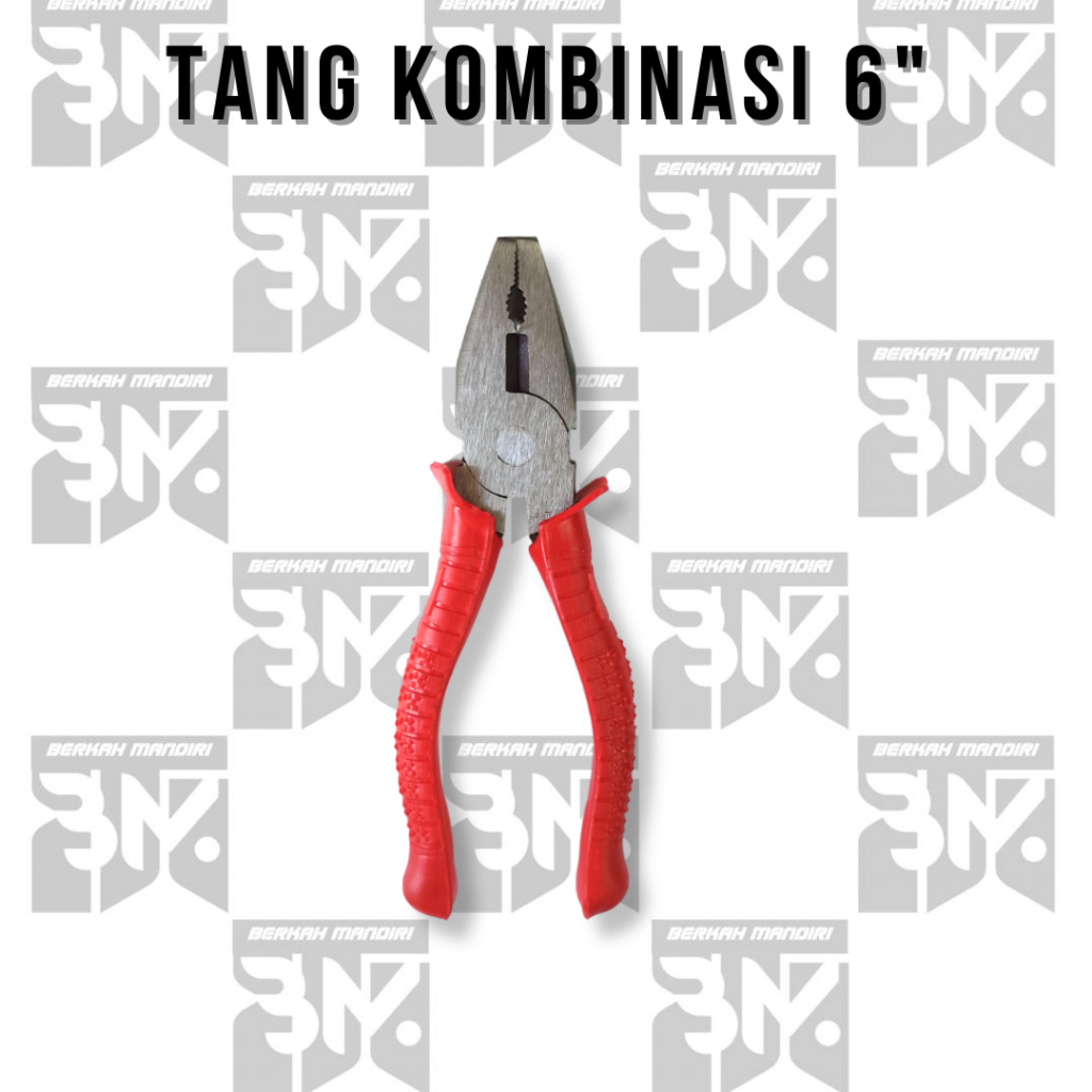 Jual Tang Combinasi Kombinasi 6 Inci Blister Bahan Baja Gagang Karet ...