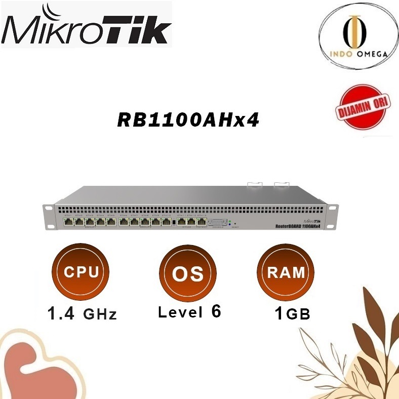 Jual Mikrotik Rackmount router RB1100AHx4 1100AHX4 | Shopee Indonesia