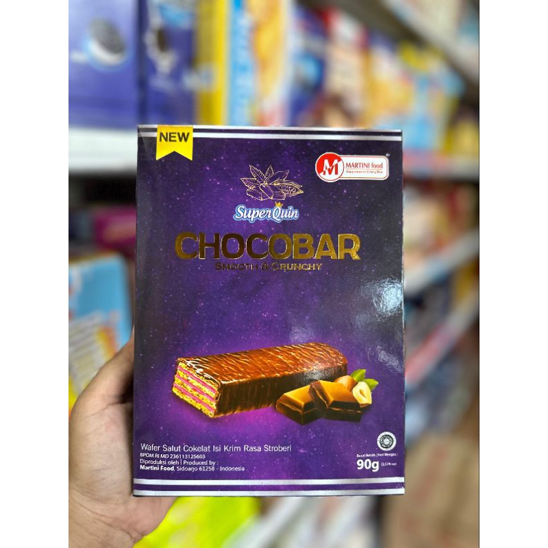 Jual SUPERQUIN CHOCO BAR MARINDO BOX@90gr | Shopee Indonesia