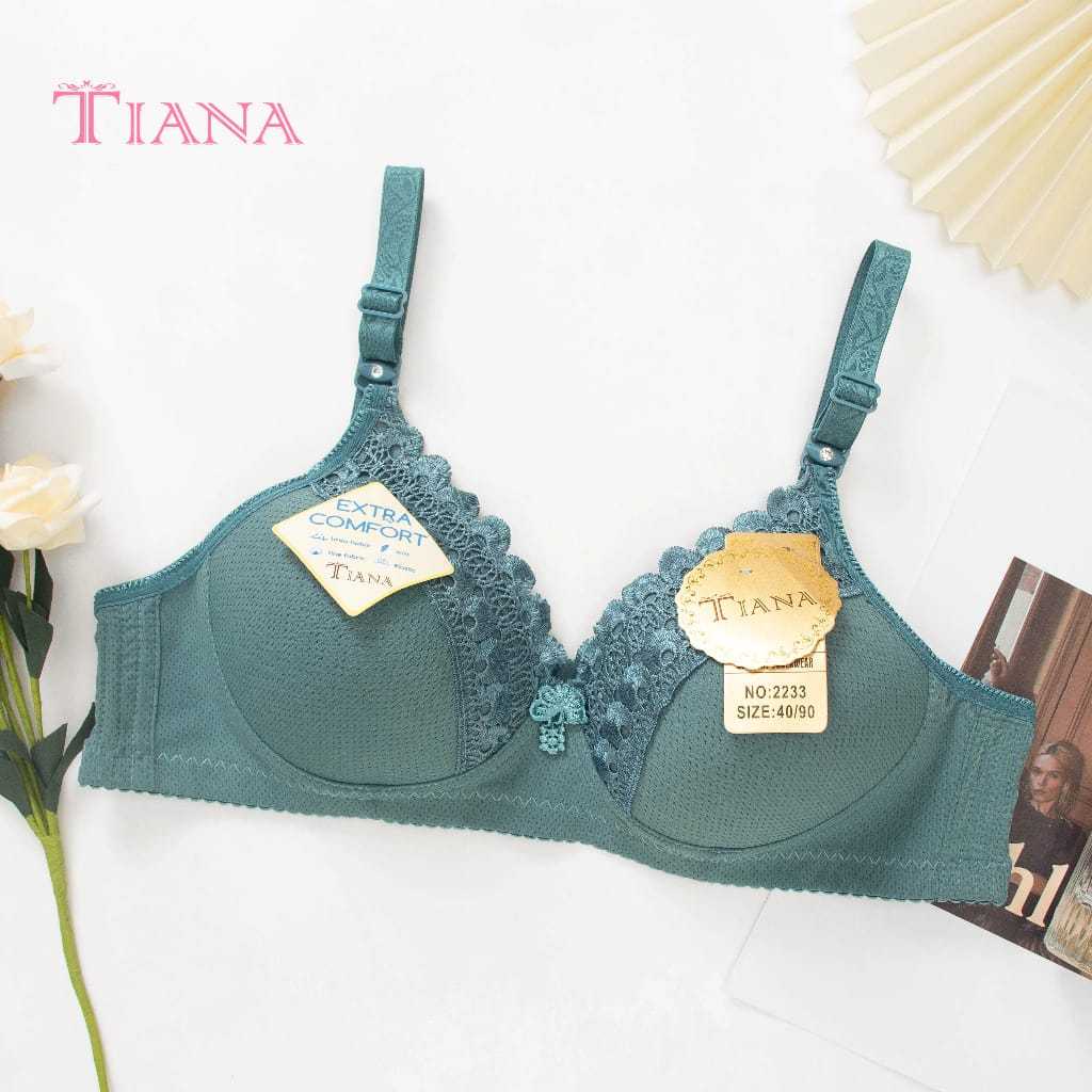 Jual Tiana art 2233|Bra tanpa kawat kait 3 cup B/size36-42 | Shopee ...