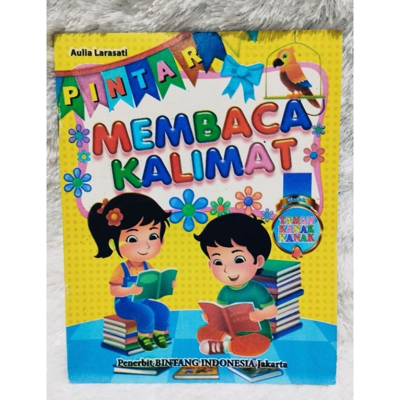 Jual Buku Pintar Membaca Kalimat Belajar Lancar Membaca Anak PAUD TK ...