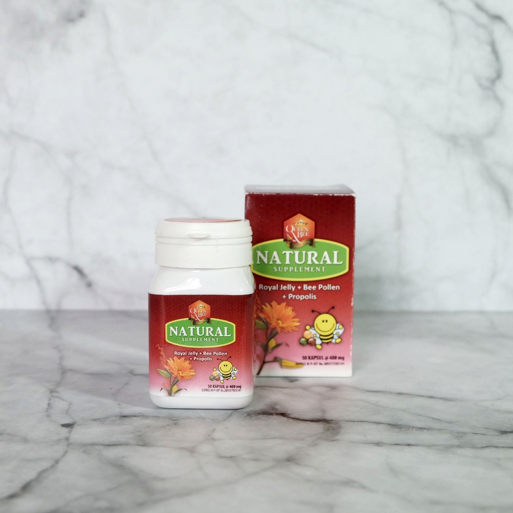Jual suplemen kecantikan imun buster alami premium bee pollen royal ...