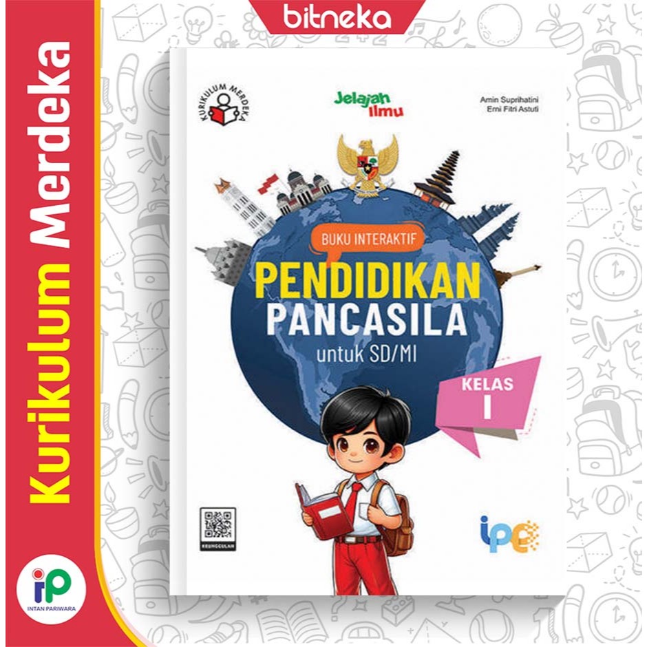 Jual Buku Siswa Pendamping(Buku Interaktif) Pendidikan Pancasila SD/MI kelas 1 Kurikulum Merdeka ...