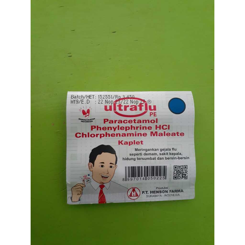 Jual Obat Demam dan Flu Ultraflu PE 4s | Shopee Indonesia