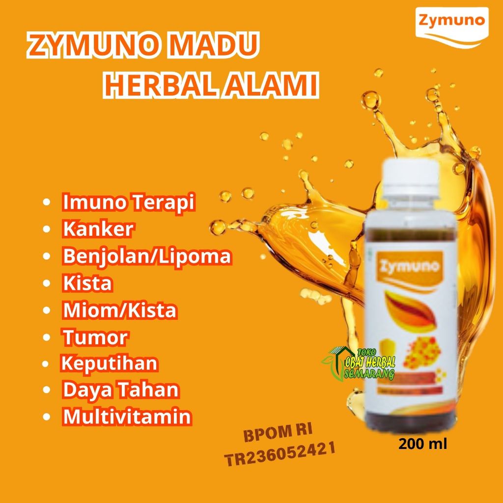 Jual Madu ZYMUNO 200ml-Imunoterapi No.1 Di Indonesia (BPOM/Halal/Asli ...