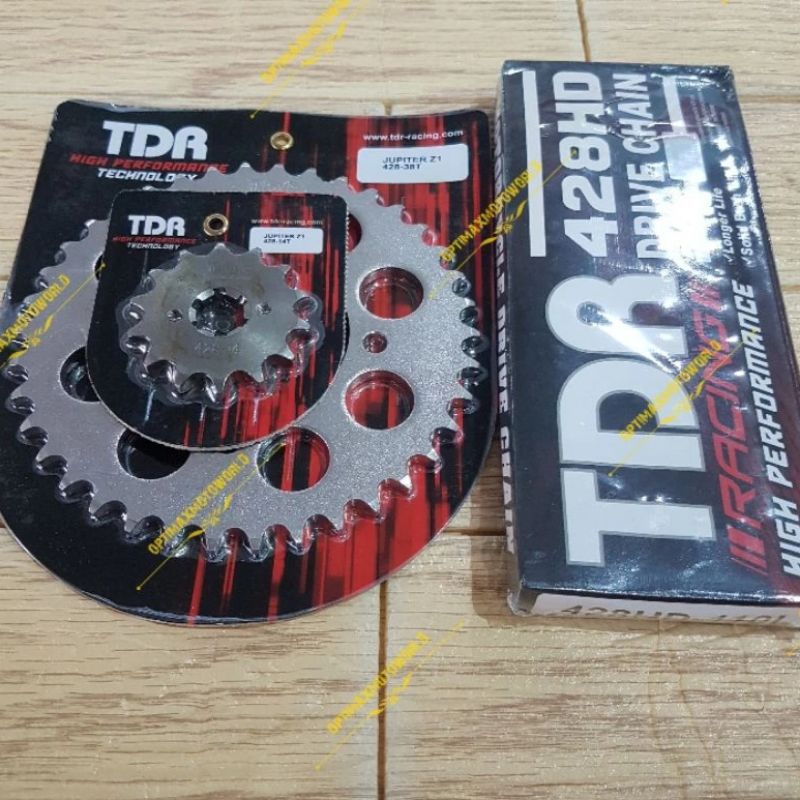 Jual Gear Set TDR Racing Jupiter Z1 Vega ZR New Force 1 Original ...