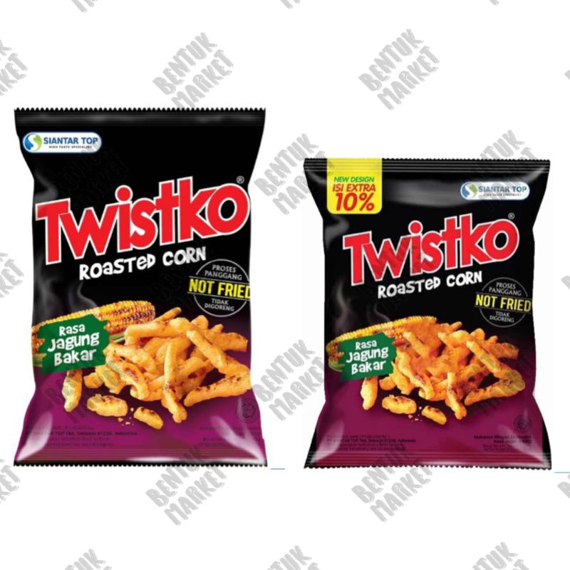 Jual Twistko Snack Jagung Bakar 70gr dan 145gr / Cemilan Instan / Snack ...