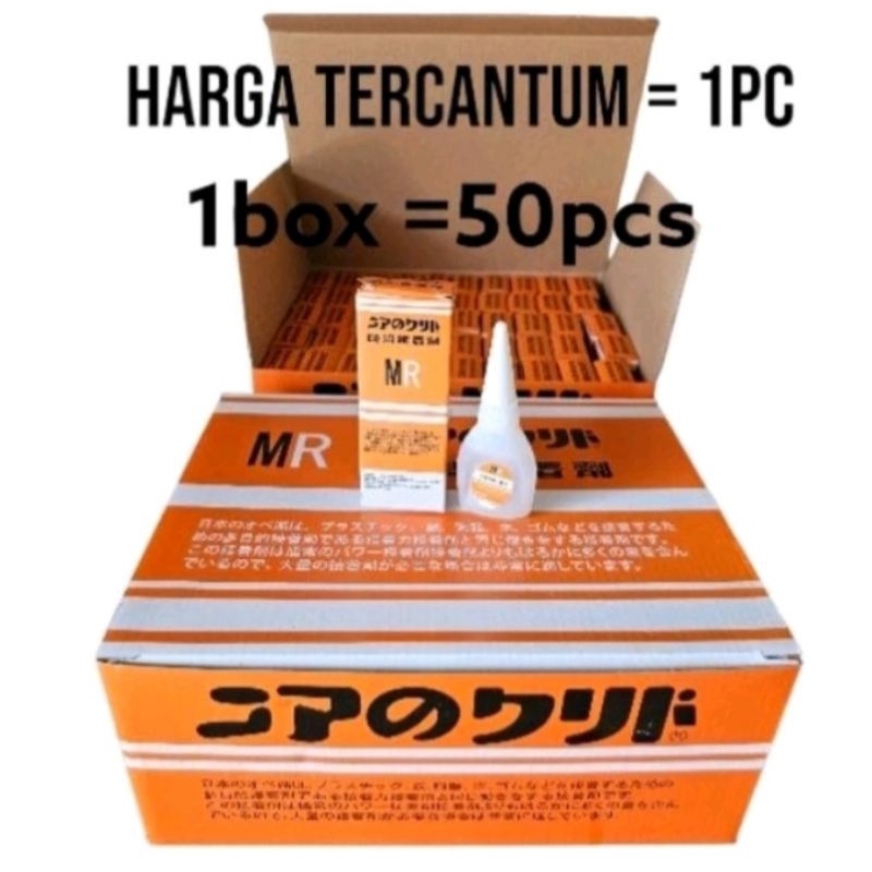 Jual LEM KOREA MR | LEM TETES | LEM CEPAT KERING | Lem Alteco Lem setan ...