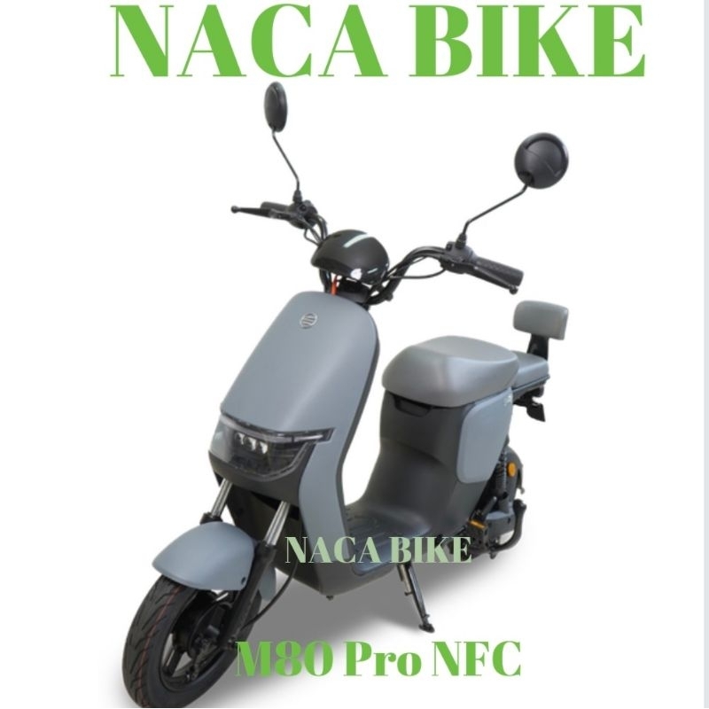 Jual SEPEDA LISTRIK SAIGE - M80 PRO NFC - GARANSI RESMI | Shopee Indonesia