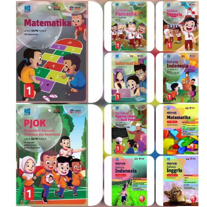 Jual Pelajaran Kurikulum Merdeka Kelas 1 SD/Mi (Grafindo) | Shopee Indonesia