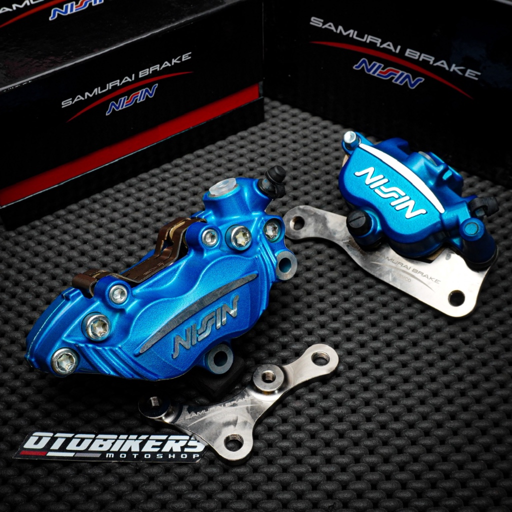 Jual (PAKET) Kaliper Nissin Samurai 4p dan 2p Nmax New Old 150 155 Conected ABS Non Depan ...