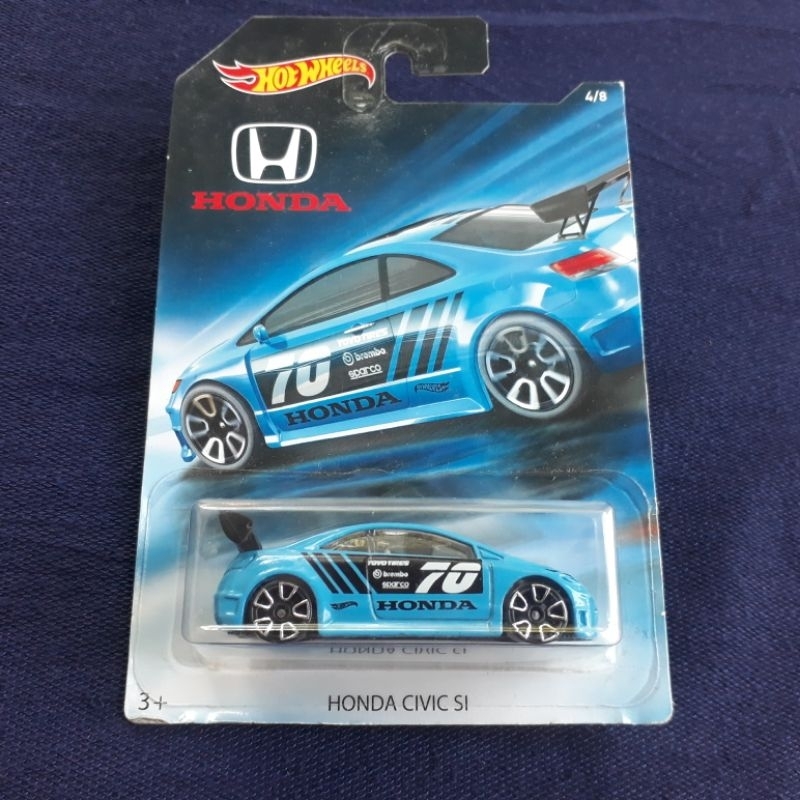 Jual Diecast Hot Wheels HW Honda Series Honda Civic SI Biru | Shopee ...