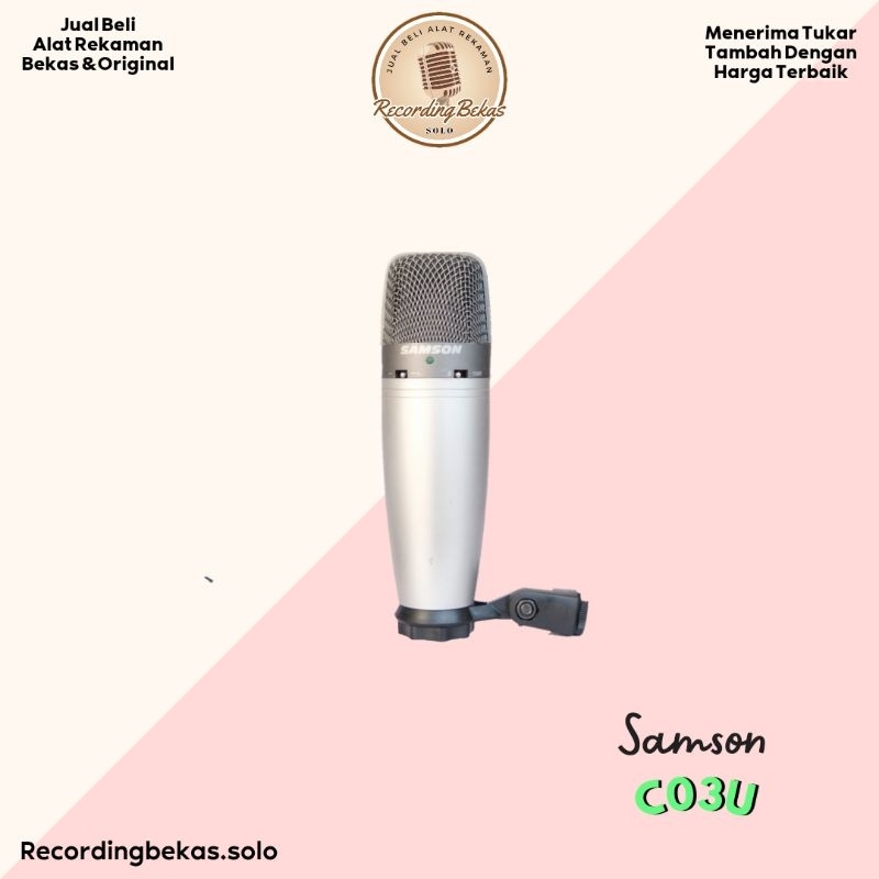 Jual Mic Condensor Samson C03U C03USB | Shopee Indonesia