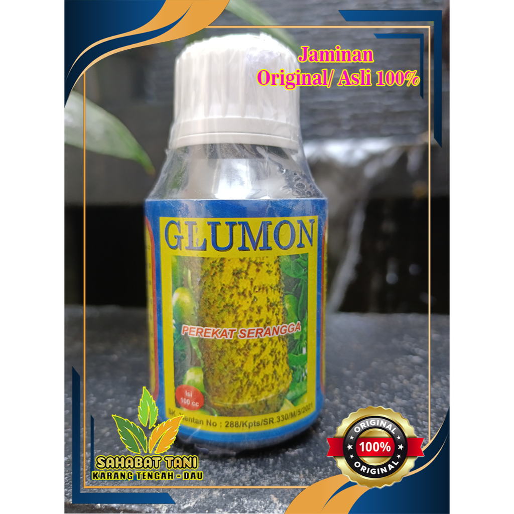 Jual GLUMON 100ML - Lem Perangkap Serangga Insect Trap Lalat Buah dan ...