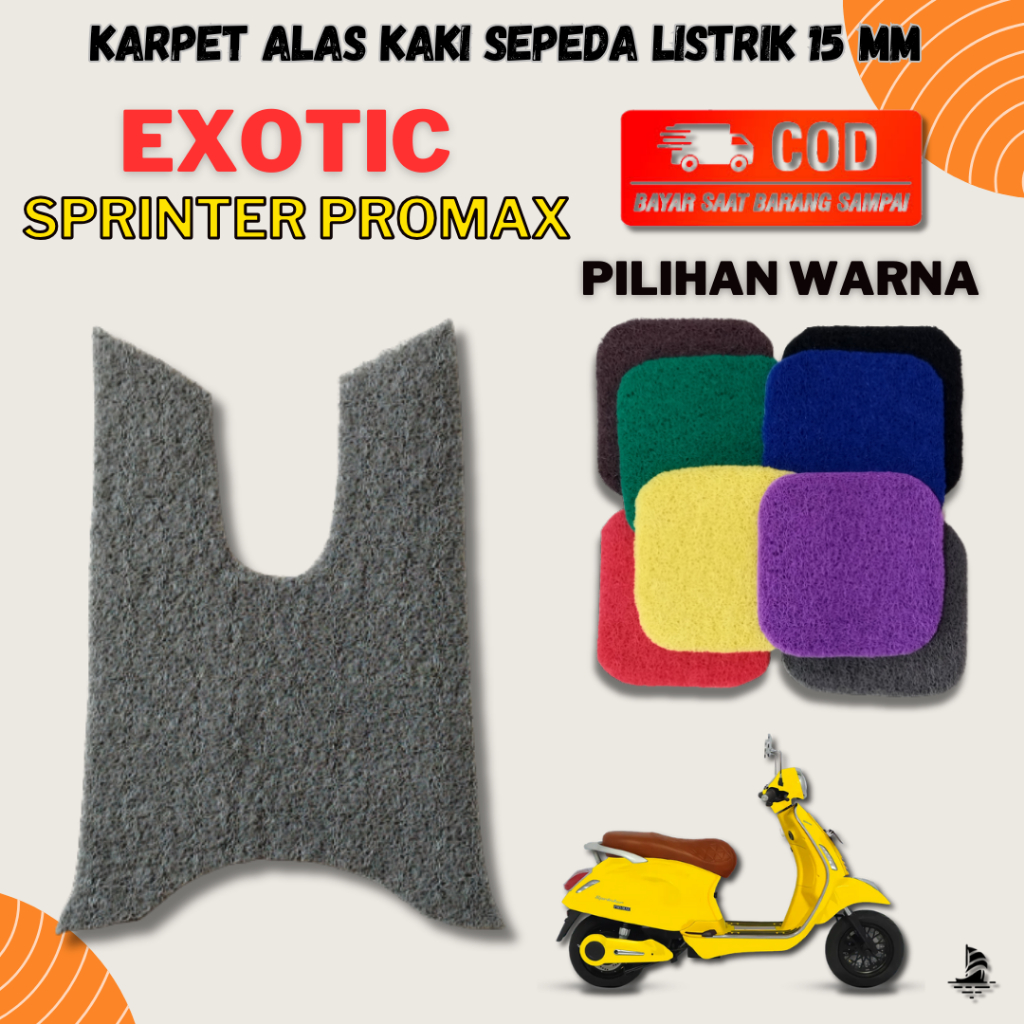 Jual Karpet Sepeda Listrik EXOTIC SPRITER PROMAX - Mie Bihun Serabut ...