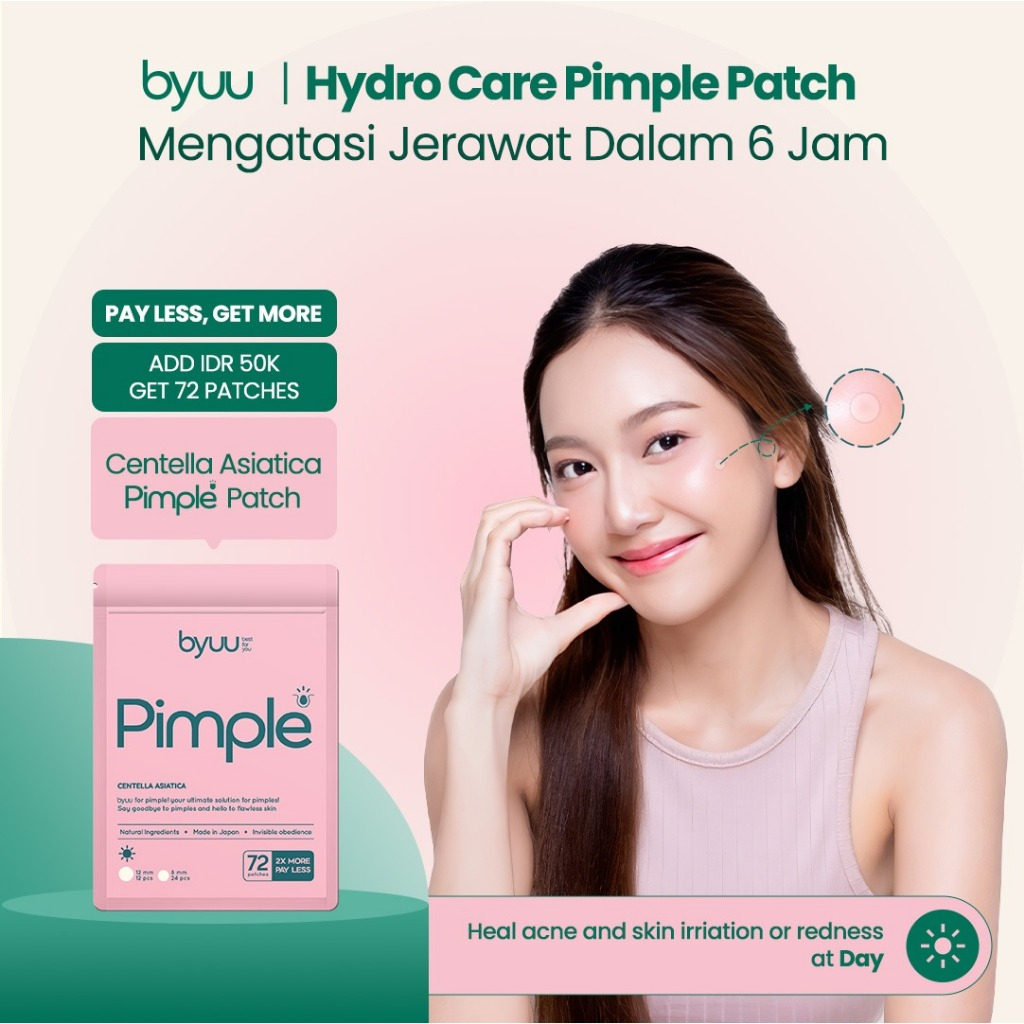 Jual BYUU Hydro Care Pimple Patch Day Treatment [ CENTELLA ASIATICA ...
