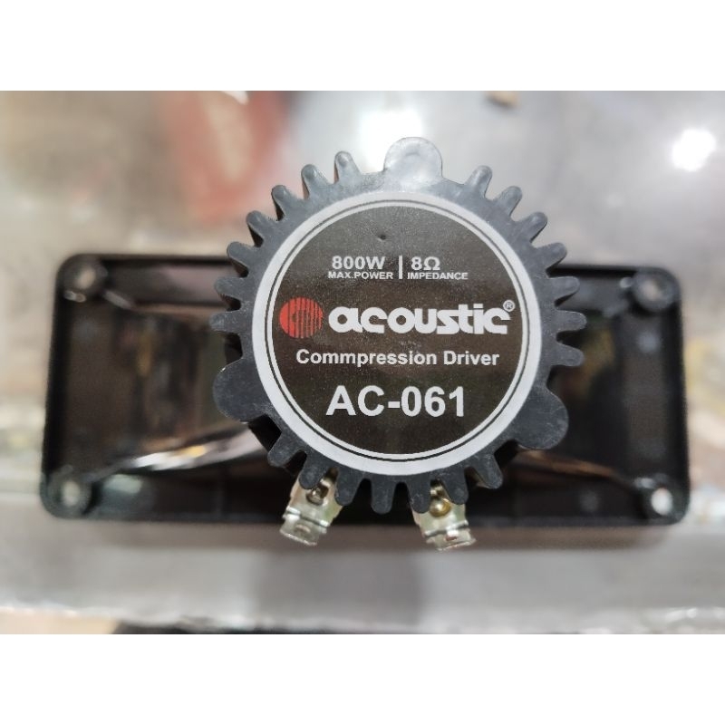 Jual Tweeter Corong Acoustic AC-061 Burung Walet 800W | Shopee Indonesia
