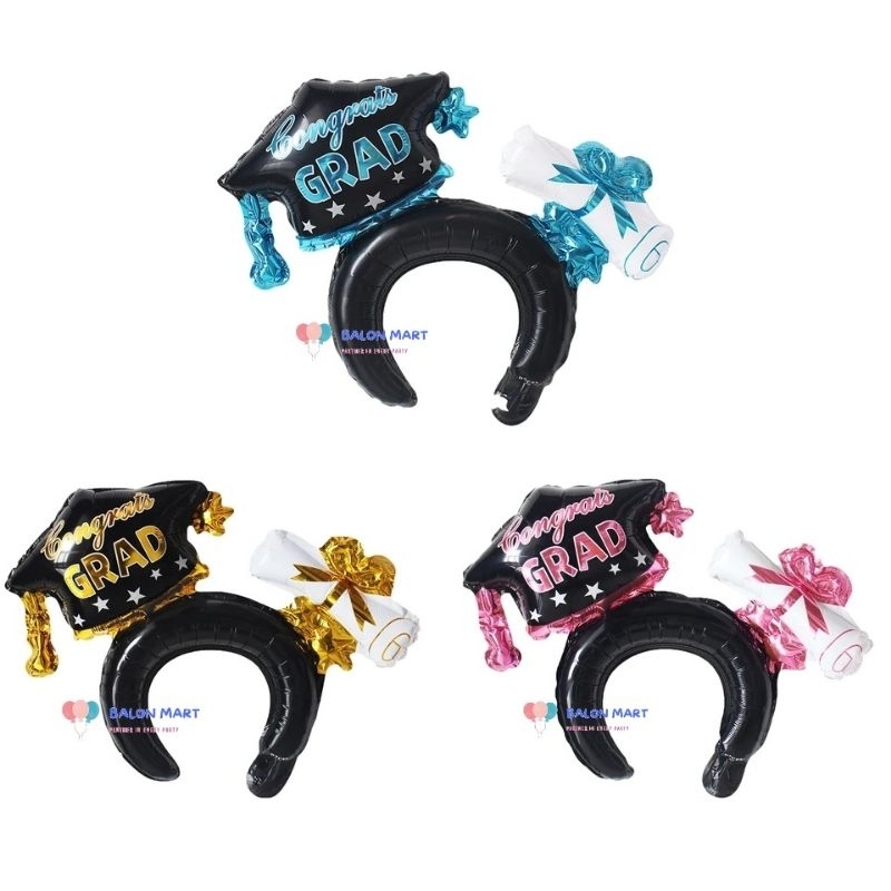 Jual Balon Foil Bando Graduation / Wisuda | Shopee Indonesia