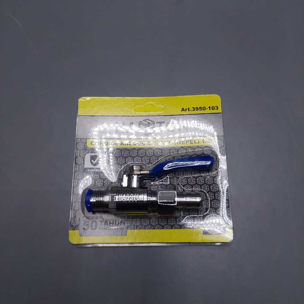 Jual Kran Stop Valve Kran Keran Angin Air Cock Hato 1/4 " Inch HASSTON ...