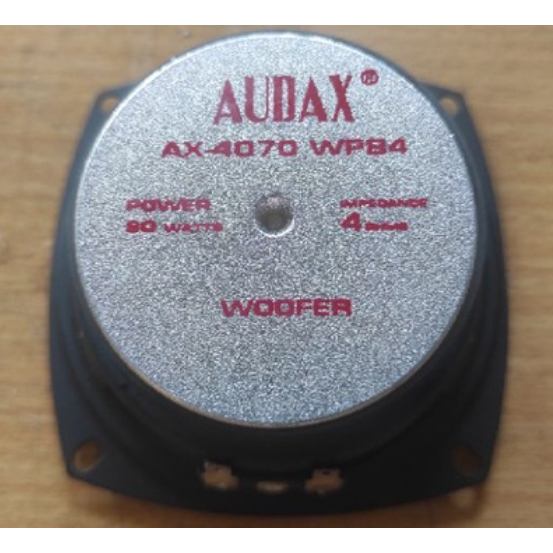 Jual Speaker Audax AX 4070 / AX4070 WPB4 wofer 4 inch original | Shopee ...