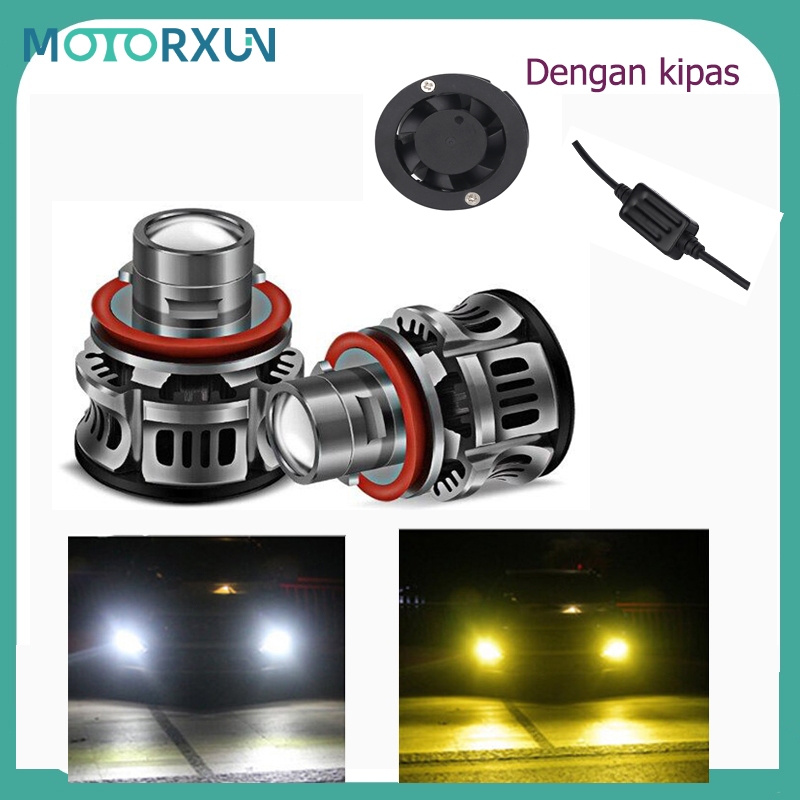 Jual 【Harga sepasang! ! !Super terang 50W ] 2 buah lampu LED H11 H8 H16 FOGLAMP proyek proyektor ...