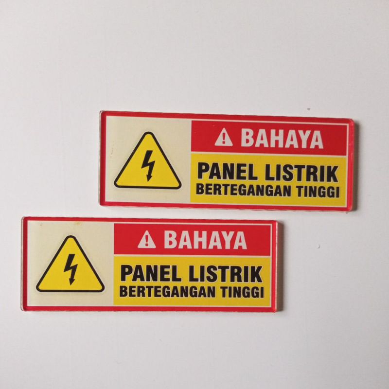 Jual Akrilik Panel Listrik Bertegangan Tinggi | Shopee Indonesia