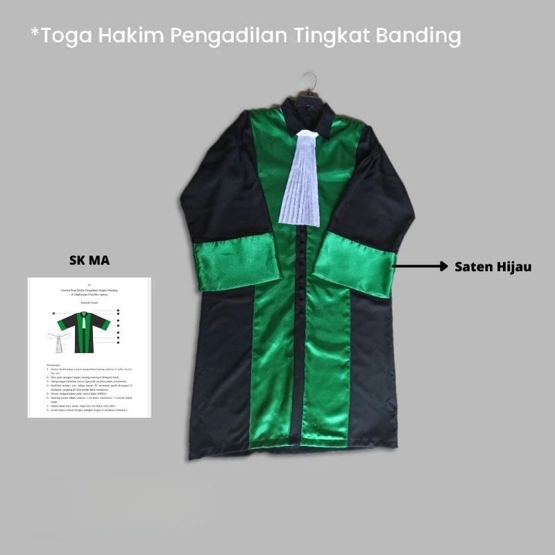 Jual REDY STOK!!! TOGA HAKIM AGAMA PREMIUM 100% ORIGINAL | Shopee Indonesia
