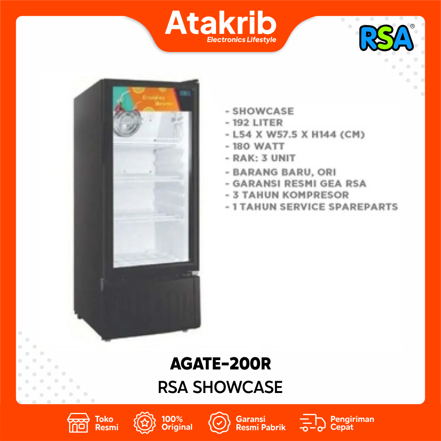 Jual RSA SHOWCASE AGATE-200R | Shopee Indonesia