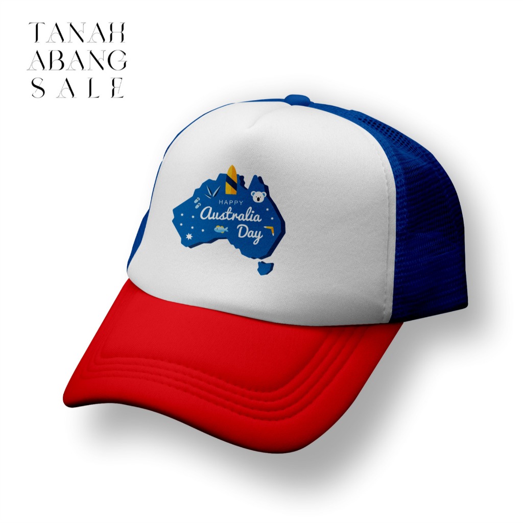 Jual Topi jaring trucker oleh oleh Australia sydney ausi melbourne ...