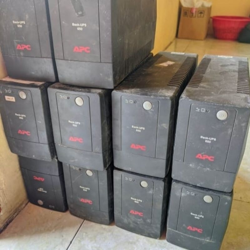 Jual UPS APC 650VA 325W MODEL BX650LI-MS BACK-UPS 650VA APC | Shopee ...