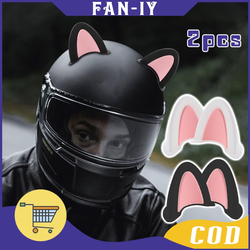 Jual Lsi 2 Aksesoris Telinga Kucing Helm Hiasan Motor Dekorasi Helm ...