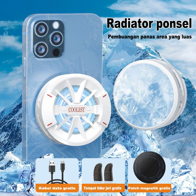 Jual Fan Cooler HP Pendingin hp Gaming Cooler Radiator Klip Belakang ...