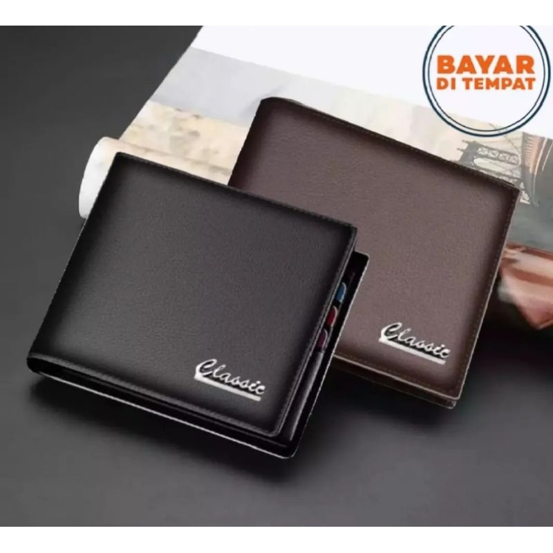 Jual CLASSIC DOMPET PRIA MODEL LIPAT | Shopee Indonesia