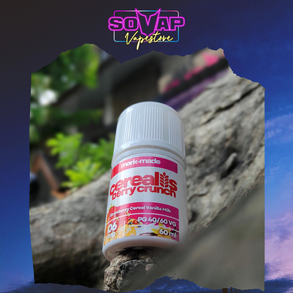 Jual Mark Made Cerealis Berry Crunch 6mg , 9mg ,12mg 60ml | Shopee ...