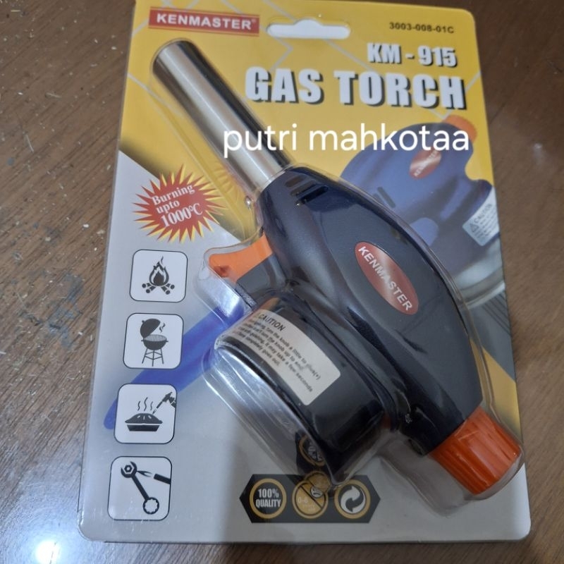 Jual Kenmaster Gas Torch KM-915 | Shopee Indonesia