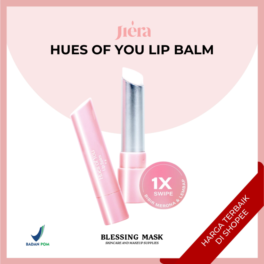 Jual JIERA Hues of You Lip Balm | Magic Lip & Cheek | Colour Changing ...
