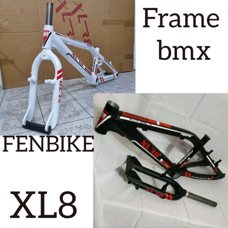 Jual Frame BMX Rangka Sepeda BMX XLR8 Pegas Full Alloy OS BB USA BMX 20 ...