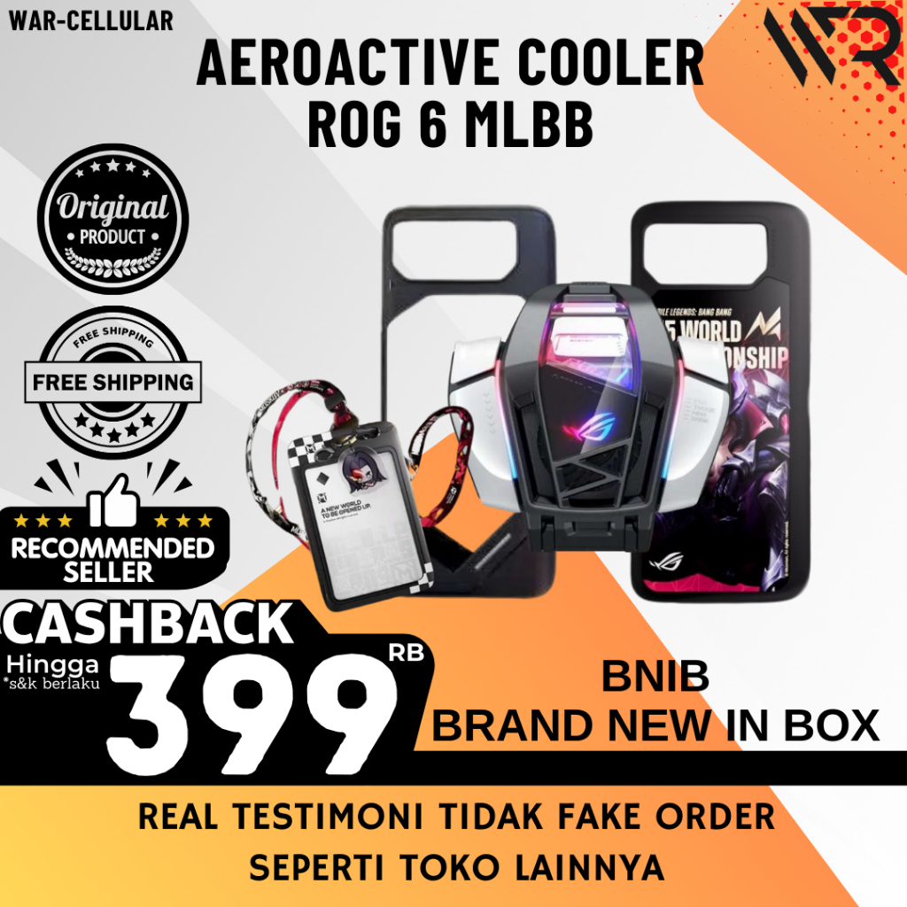Jual Aeroactive Cooler Rog Phone 6 Pro Original Resmi Asus | Aerocooler ...
