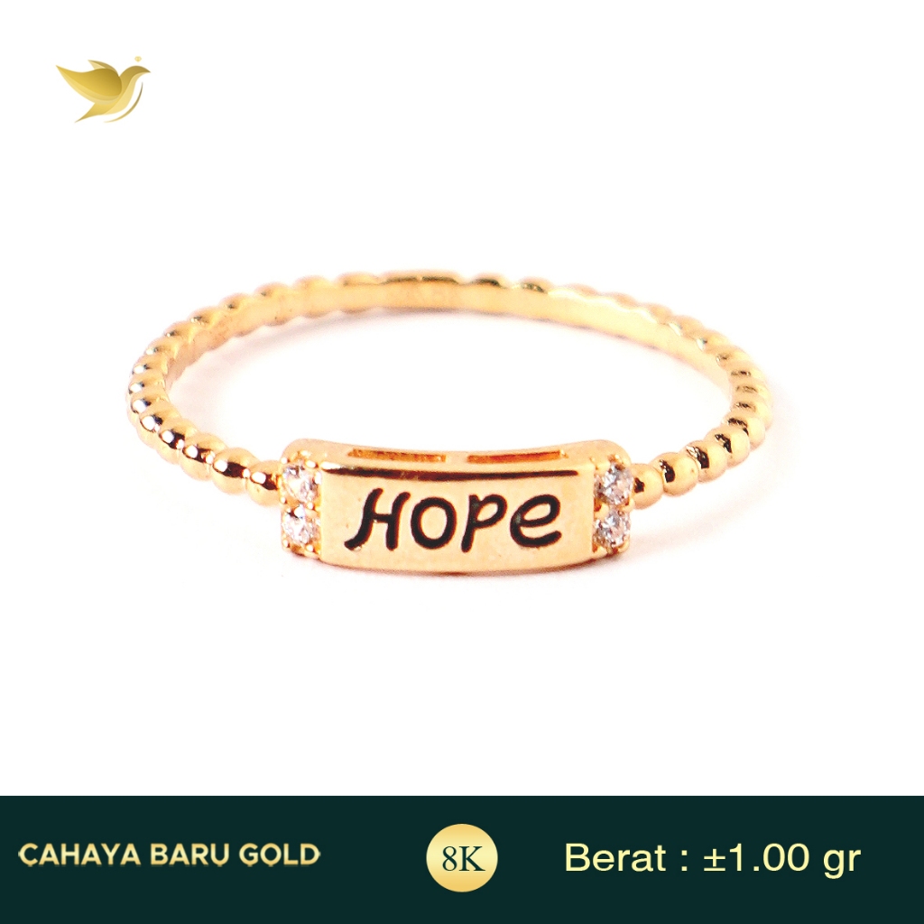 Jual HOPE RING 8K | Shopee Indonesia