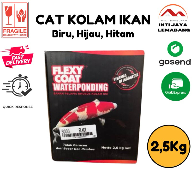 Jual CAT KOLAM IKAN FLEXYCOAT WATERPONDING | Shopee Indonesia